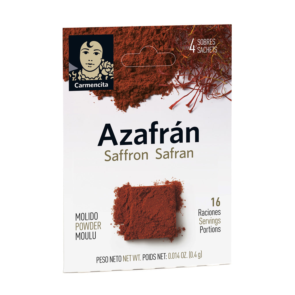 SAFFRON POWDER 4 SACHETS – Carmencita USA