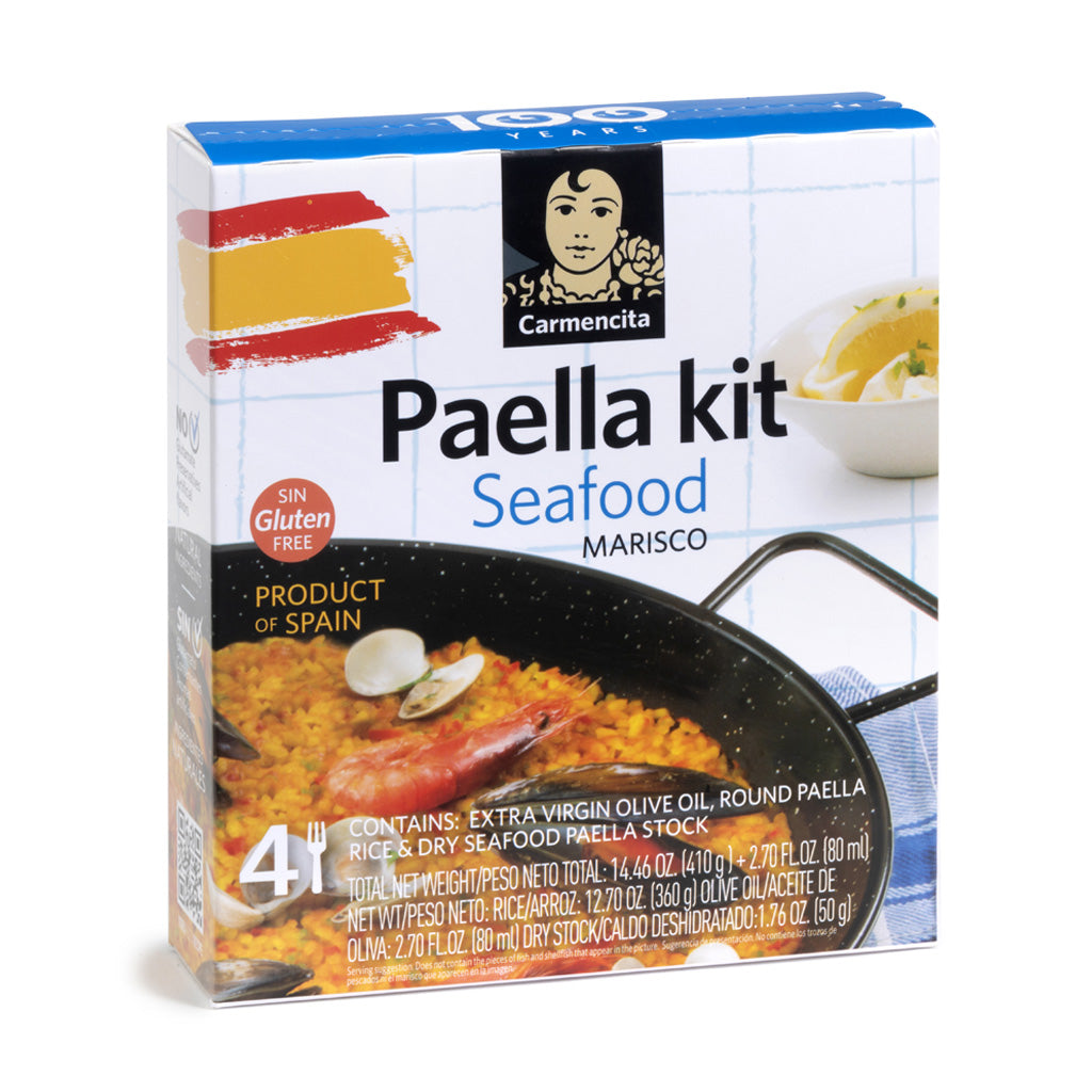 PAELLA KIT SEAFOOD CASE - 4 SERVINGS – Carmencita USA